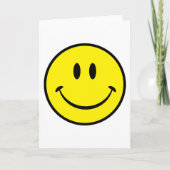 Happiness Face Card | Zazzle