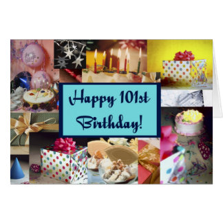 101st Birthday Cards - Greeting & Photo Cards | Zazzle
