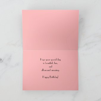 Happy 101st Birthday Greeting Card, Coral Rose Card | Zazzle