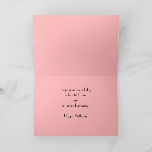 Happy 101st Birthday Greeting Card Coral Rose Card Zazzle
