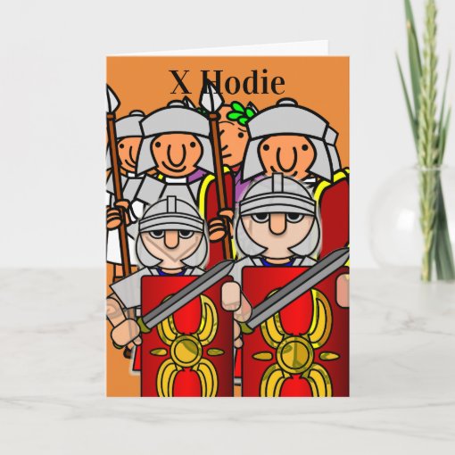 Happy 10th Birthday From Caesar and His Legion Card | Zazzle