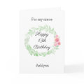 Happy 13th Birthday Niece Card | Zazzle