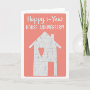 Home Anniversary Cards | Zazzle