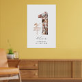 Happy 1st Birthday Ballerina Photo Collage Poster | Zazzle