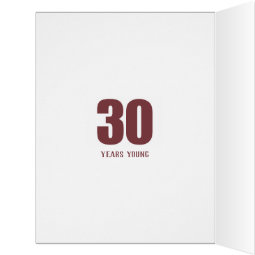 Happy 30th Birthday Son Number 30 Photo Collage | Zazzle