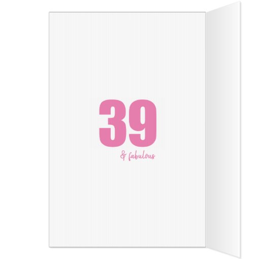 Happy 39th Birthday Number 39 Photo Collage Jumbo Card | Zazzle