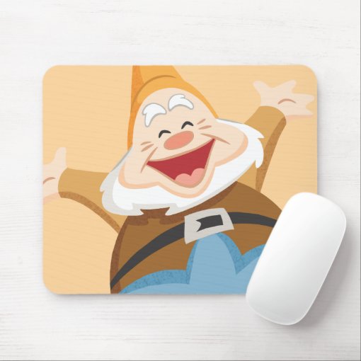 Happy 3 mouse pad | Zazzle