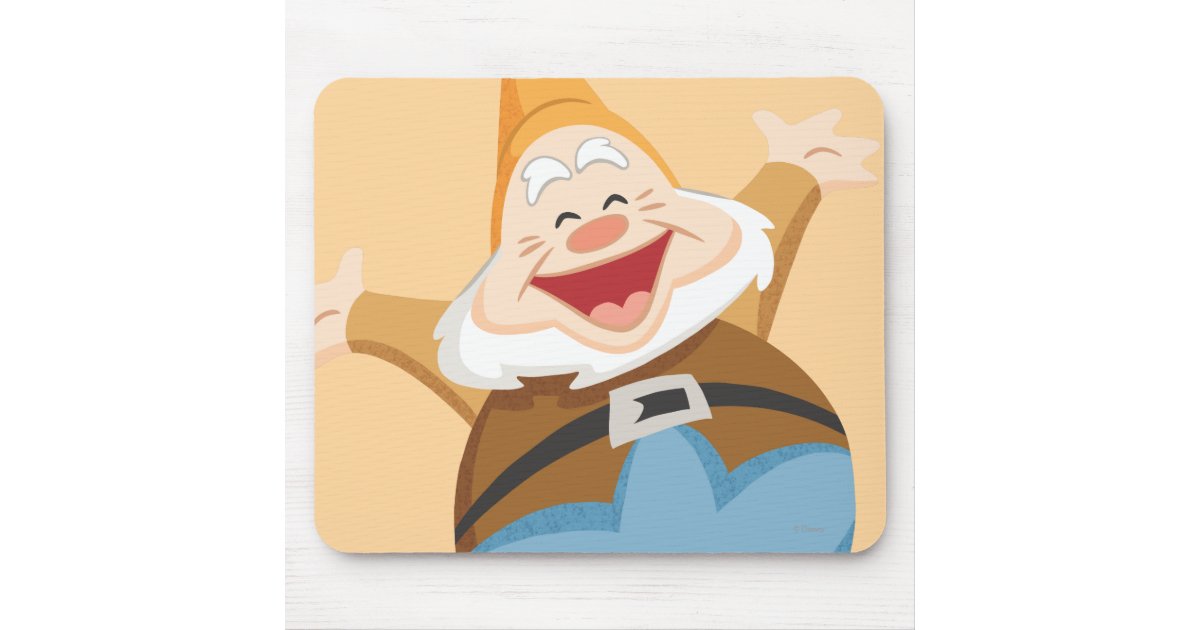 Happy 3 mouse pad | Zazzle