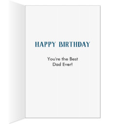 Happy 40th Birthday Dad Big 40 Photo Collage Card | Zazzle