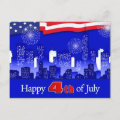 Happy 4th of July. Patriotic Postcard | Zazzle