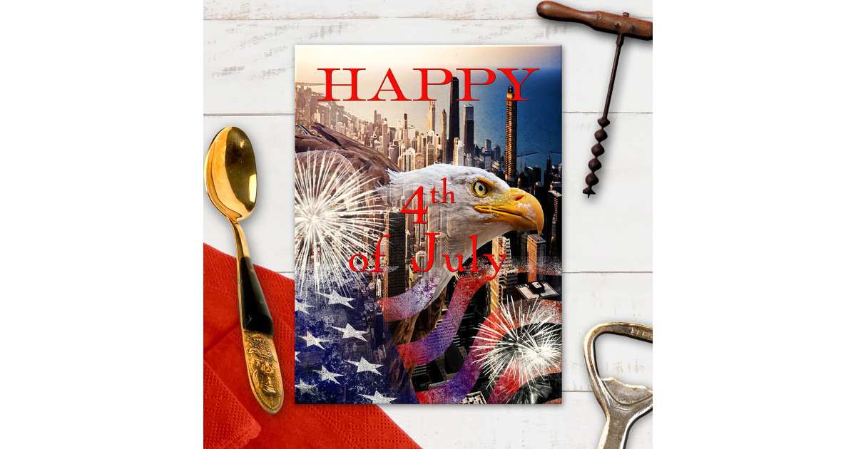 Happy 4th of July Postcard | Zazzle