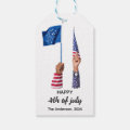 Happy 4th of July USA Independence Day Gift Tags | Zazzle