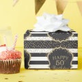 Happy 50th Birthday Gold Glitter Wrapping Paper | Zazzle