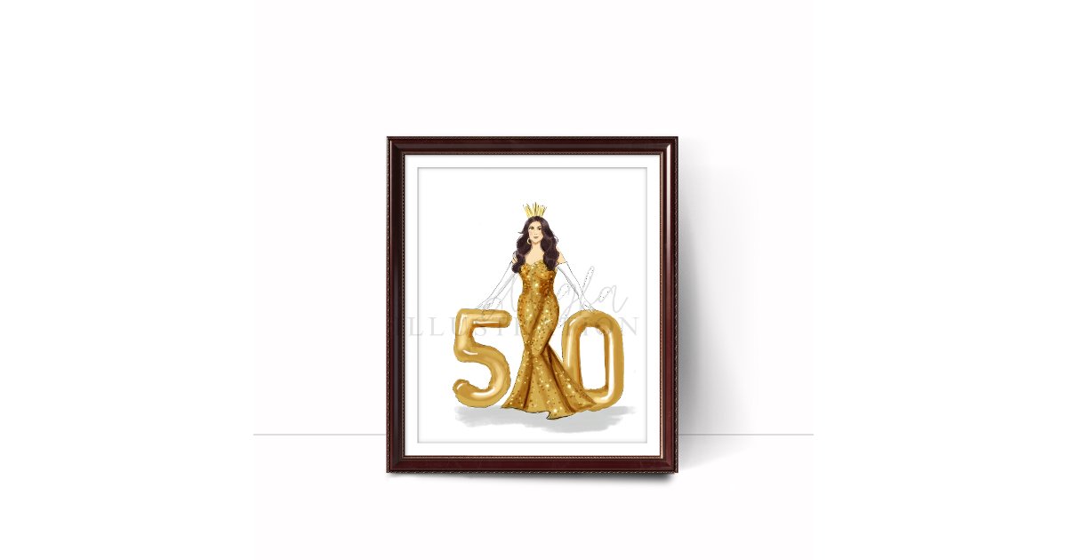 happy 50th birthday poster | Zazzle