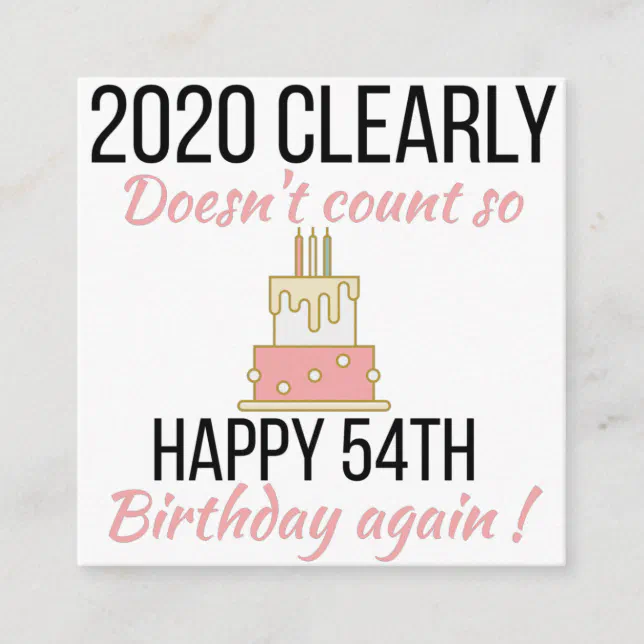 Happy 55th Birthday, Funny 55th birthday card | Zazzle