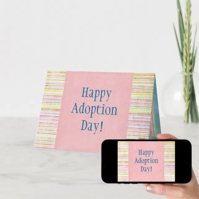 Happy Adoption Day! Card | Zazzle