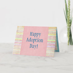Happy Adoption Day! Card | Zazzle