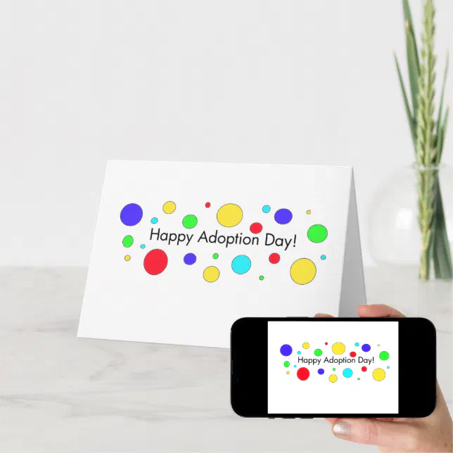 Happy Adoption Day! Greeting Card | Zazzle