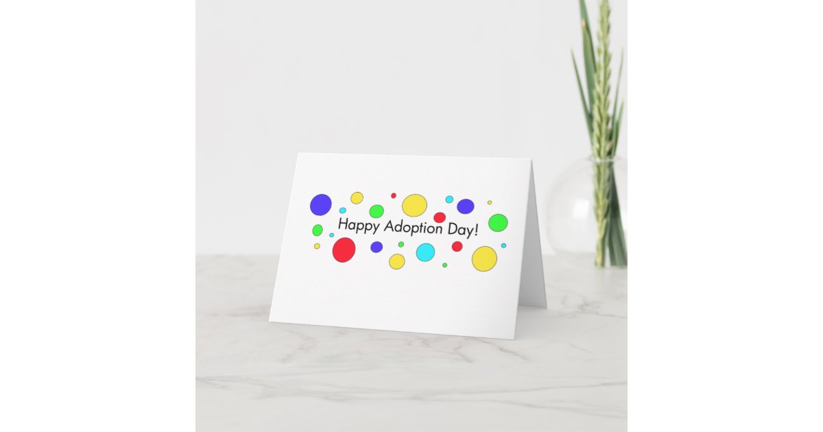 Happy Adoption Day! Greeting Card | Zazzle