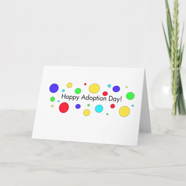 Happy Adoption Day! Greeting Card | Zazzle