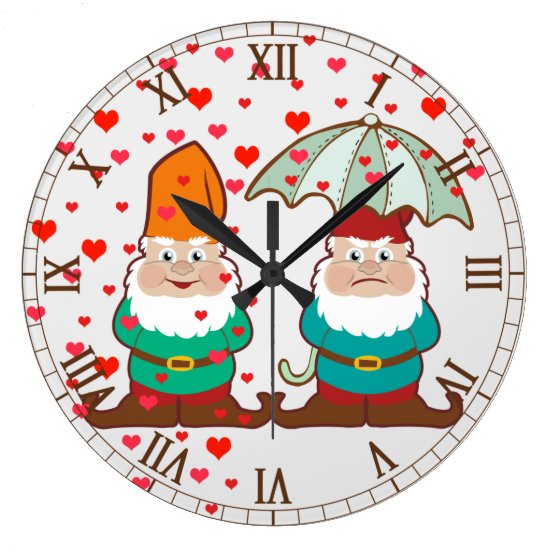 Gnome Wall Clocks | Zazzle