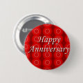 Happy Anniversary Button | Zazzle