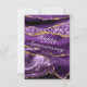 Happy Anniversary Card Purple Violet Agate God | Zazzle