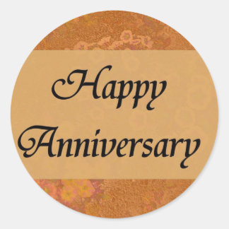 Happy Anniversary Stickers | Zazzle
