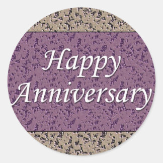 Happy Anniversary Stickers | Zazzle