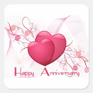 Happy Anniversary Stickers | Zazzle