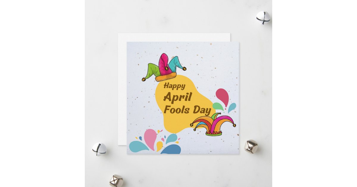 Happy April Fools Day Holiday Card | Zazzle