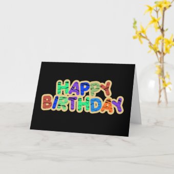 HAPPY ****AUGUST**** BIRTHDAY CARD | Zazzle