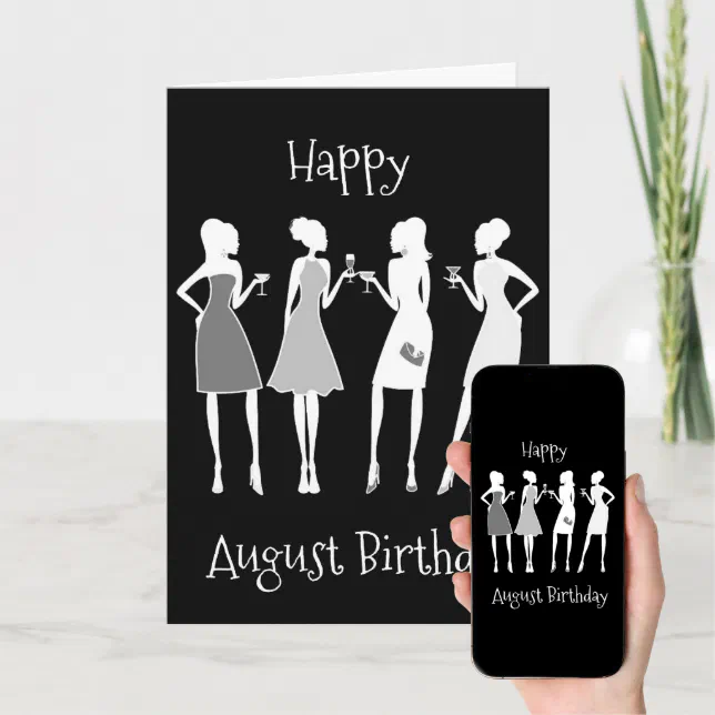 HAPPY ***AUGUST BIRTHDAY*** TO YOU! CARD | Zazzle