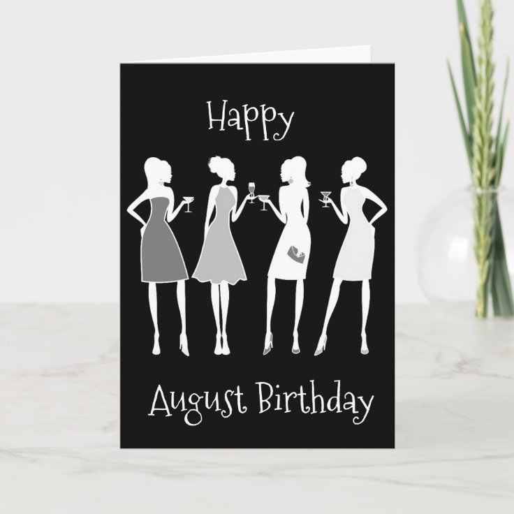 HAPPY ***AUGUST BIRTHDAY*** TO YOU! CARD | Zazzle