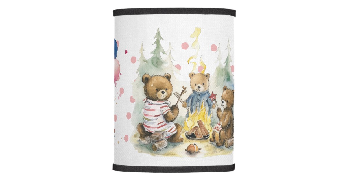Happy Bear Family Lamp Shade | Zazzle
