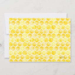 Happy Bee Day Black and Yellow Bee Themed Party Invitation | Zazzle