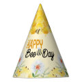 Happy Bee Day Kids Bee Theme Birthday Party Hat | Zazzle