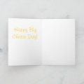 Happy Big Cheese Day! Card | Zazzle