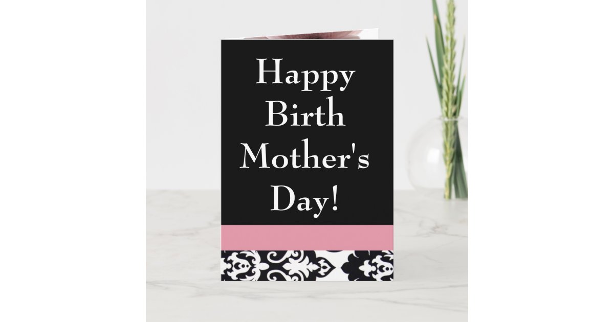 Happy Birth Mother's Day Card | Zazzle