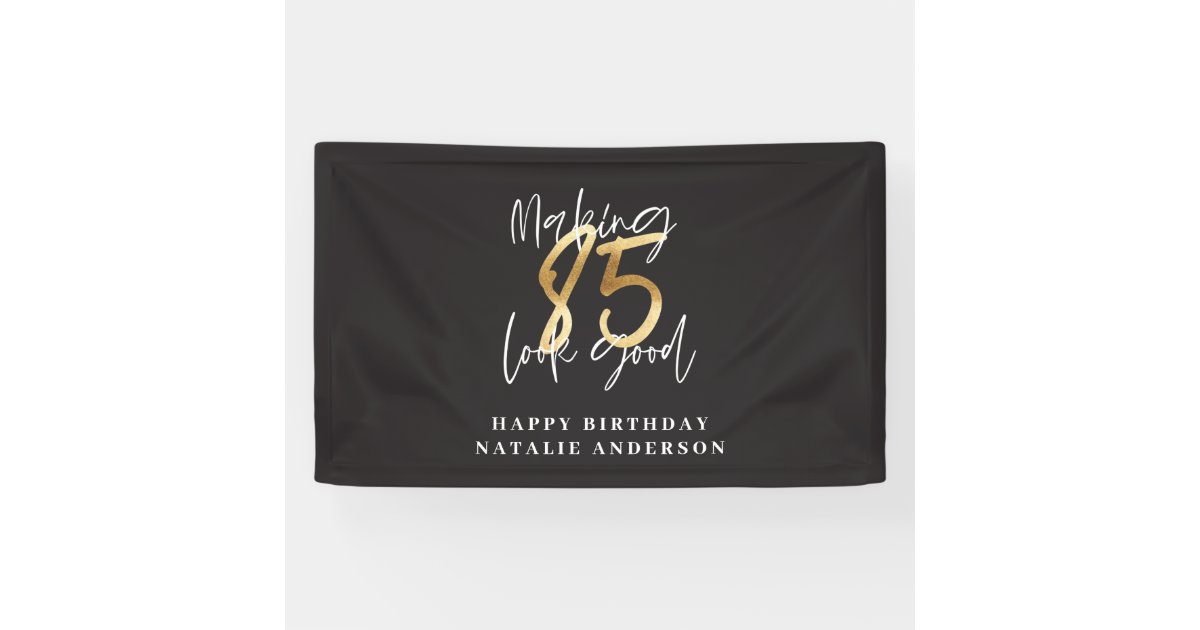 happy birthday 85th Yard Sign | Zazzle