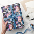 Happy birthday add your own funny photo wrapping paper | Zazzle