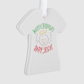 Happy Birthday Baby Jesus - Religious Christmas Ornament | Zazzle