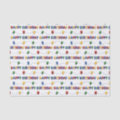 Happy Birthday Balloon Colorful Tissue Paper | Zazzle