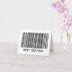 Happy Birthday Barcode Card | Zazzle