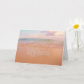 Happy Birthday Beach Waves Card | Zazzle