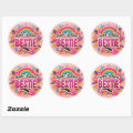 Happy birthday bestie sticker | Zazzle