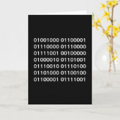 "Happy birthday" Binary code card | Zazzle