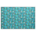happy birthday cream fabric | Zazzle