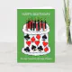 Happy Birthday Bridge Player Card | Zazzle