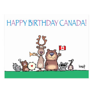Happy Birthday Canada Cards | Zazzle